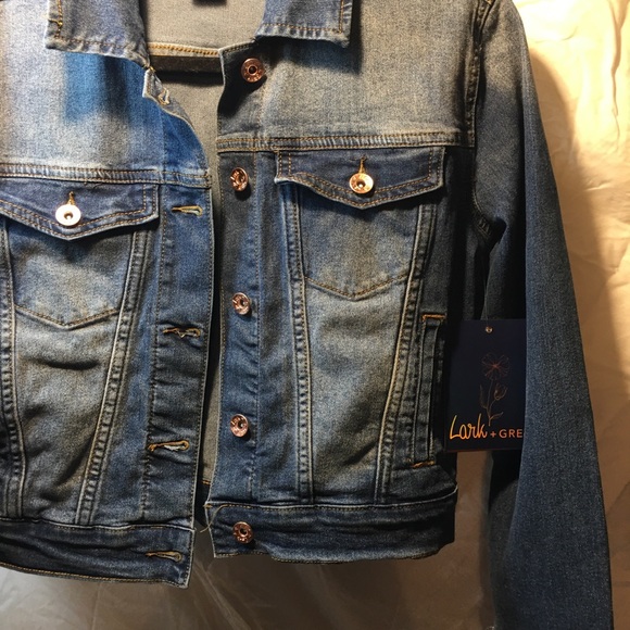 Lark + Grey | Jackets & Coats | Womens Lark And Grey Denim Jacket ...